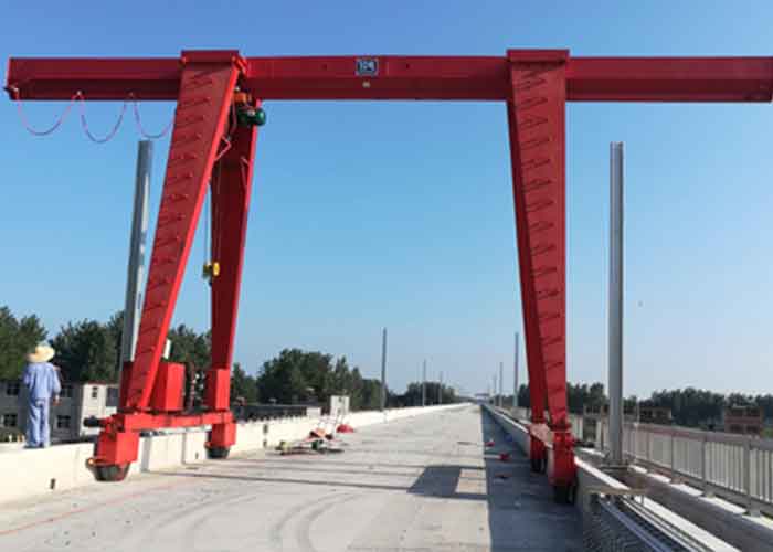 Economical Rtg Gantry Crane, Single Girder Electric Hoist RTG Crane